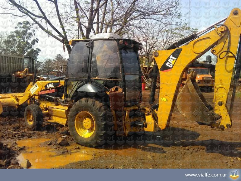 Retrocargadoras (Palas Retro) Caterpillar 416E - Vialfe
