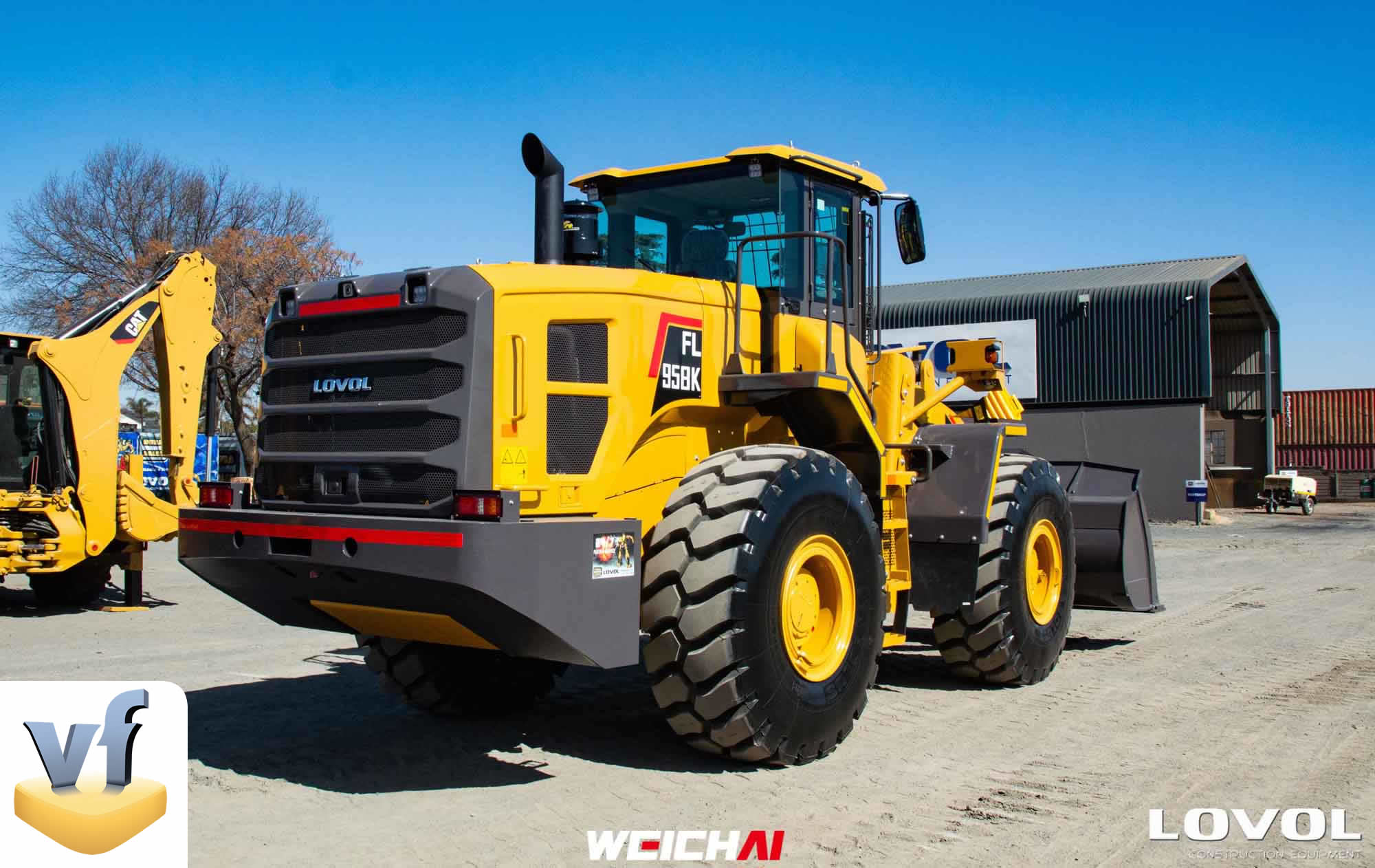 Cargadoras frontales lovol FL958 - VialFe