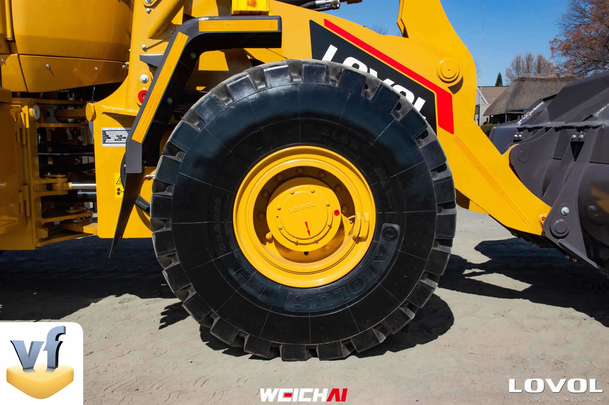Cargadoras frontales lovol FL958 - VialFe