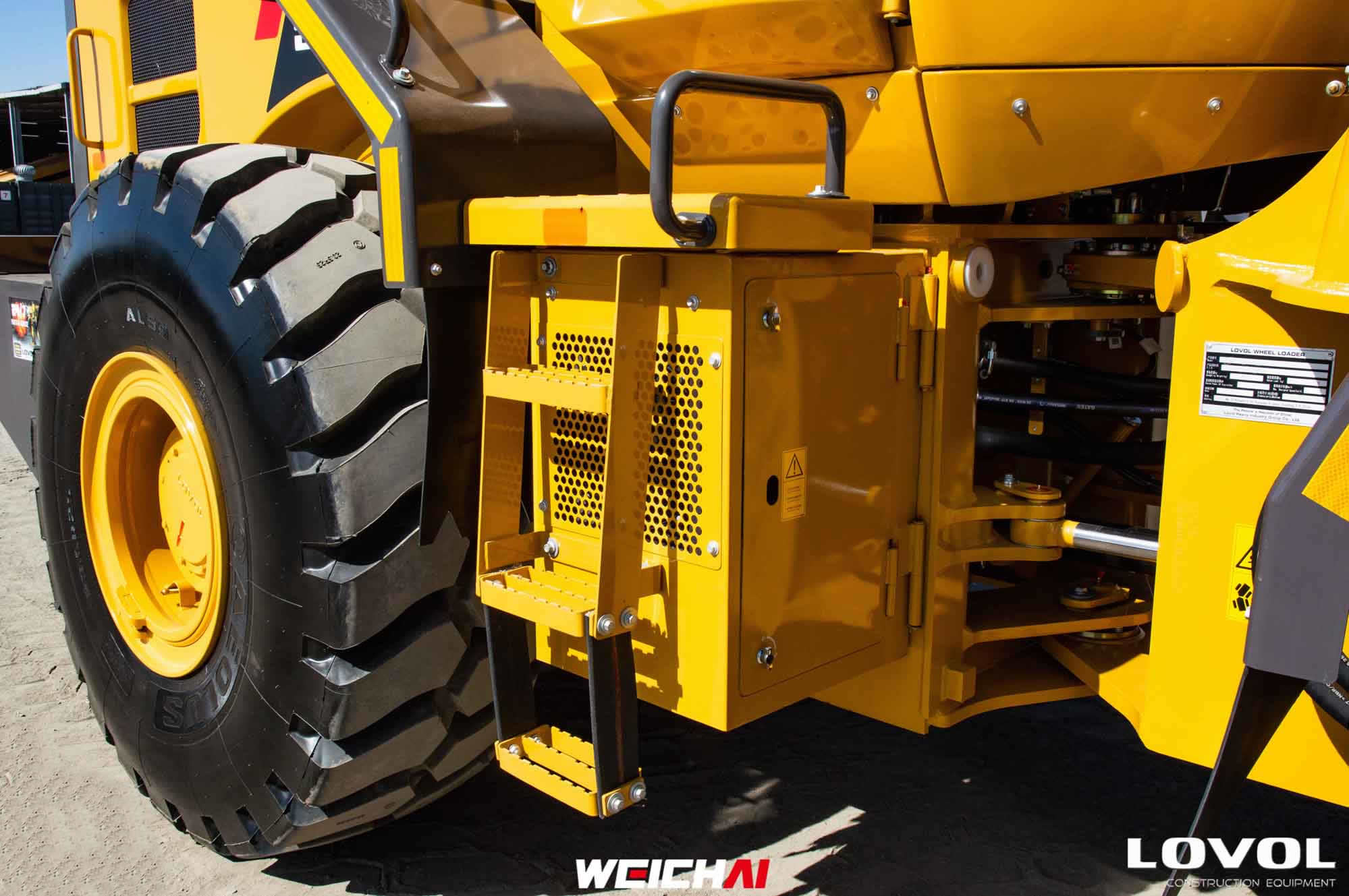 Cargadoras frontales lovol FL958 - VialFe