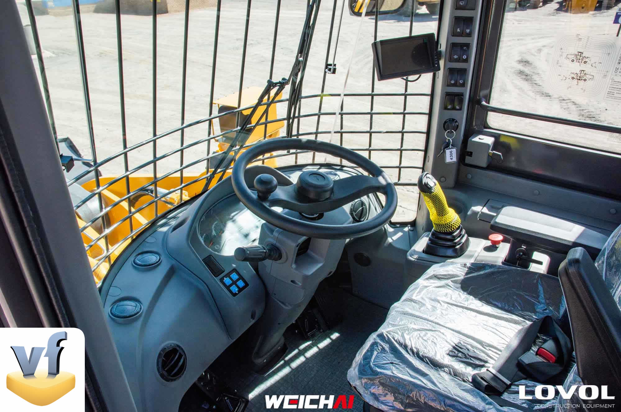 Cargadoras frontales lovol FL958 - VialFe