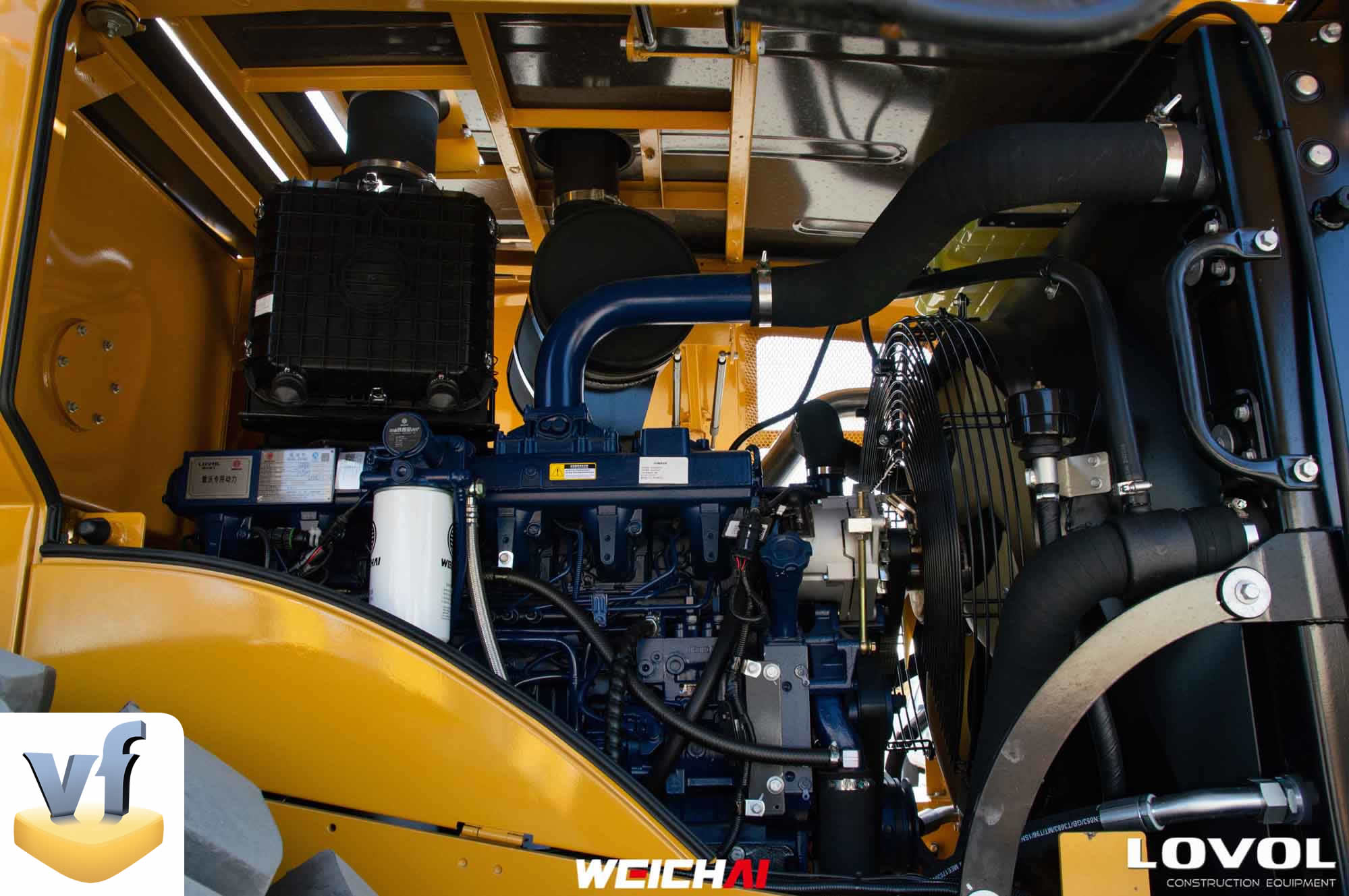 Cargadoras frontales lovol FL958 - VialFe