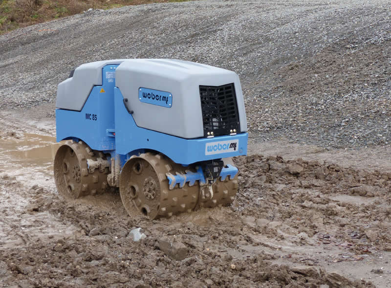 Compactadores weber MC85 - VialFe