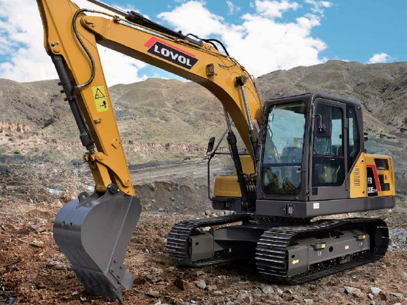 Excavadoras sobre orugas lovol FR130 - VialFe