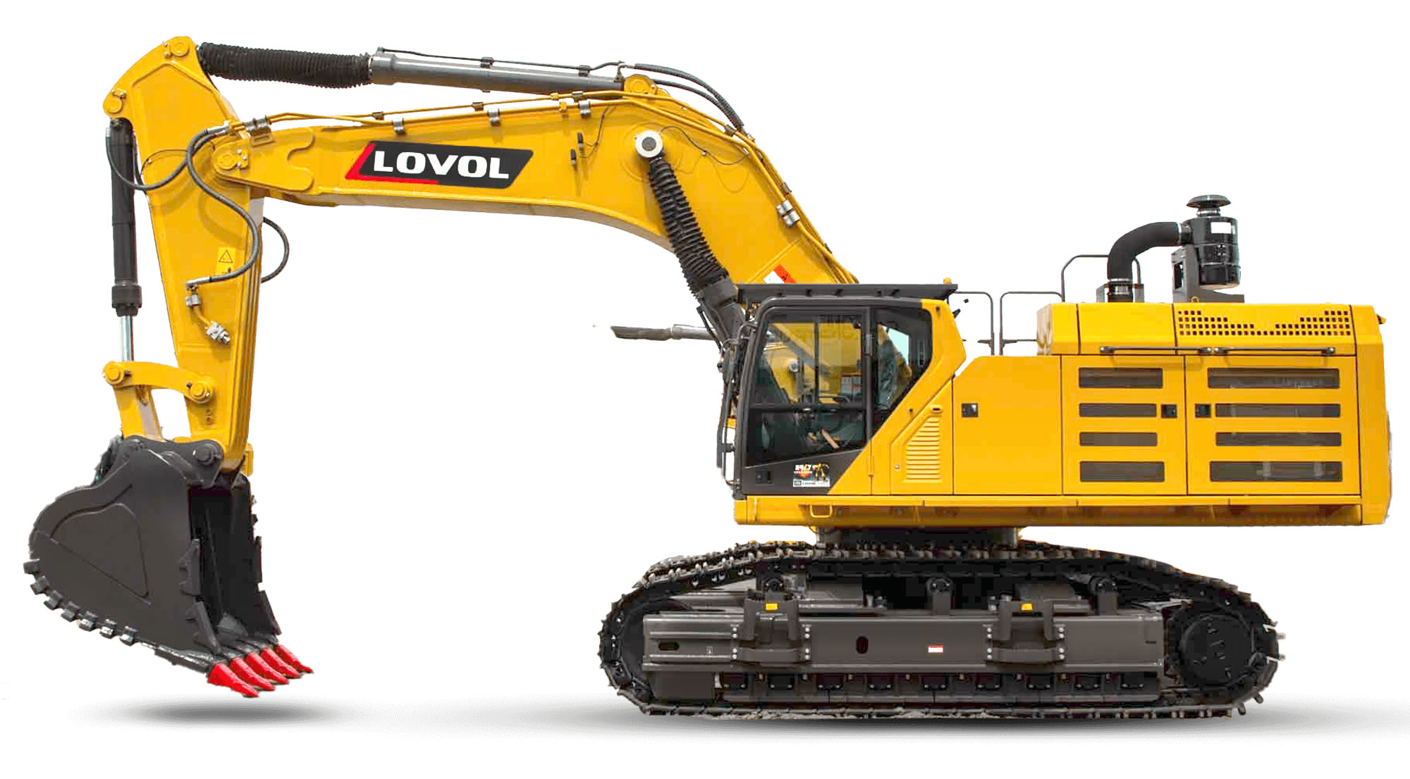 Excavadoras sobre orugas lovol FR700 - VialFe