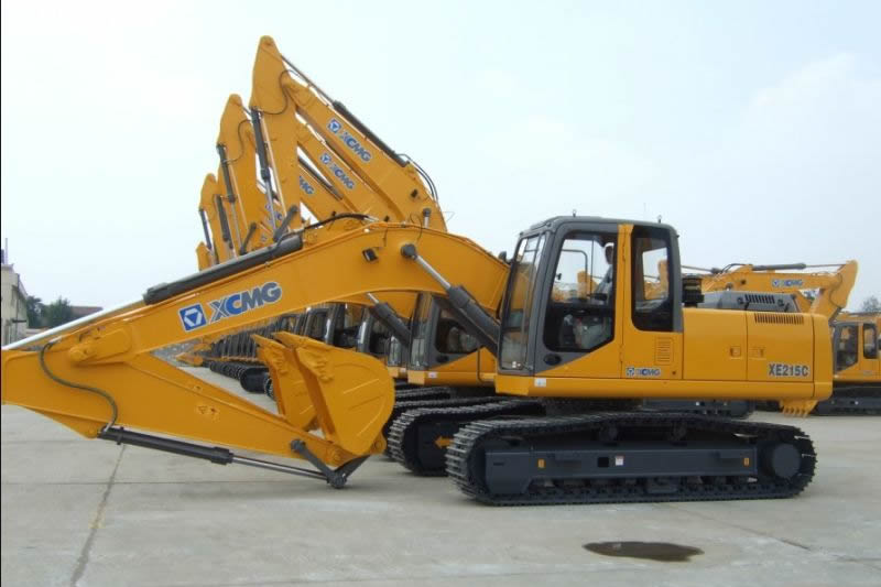 Excavadoras sobre orugas xcmg XE215C - VialFe