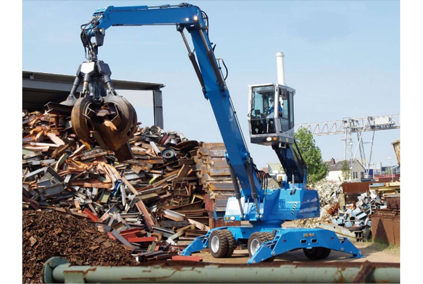 Manipuladores de materiales fuchs MHL331 - VialFe