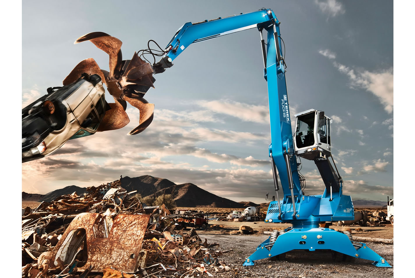 Manipuladores de materiales fuchs MHL350 - VialFe