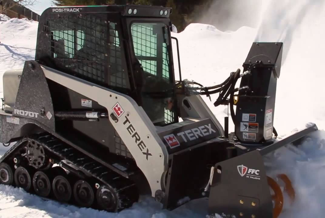 Minicargadoras sobre orugas terex R070T - VialFe