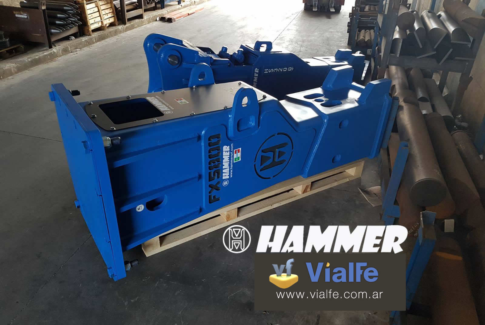Martillos hidráulicos hammer FX-5800 - VialFe