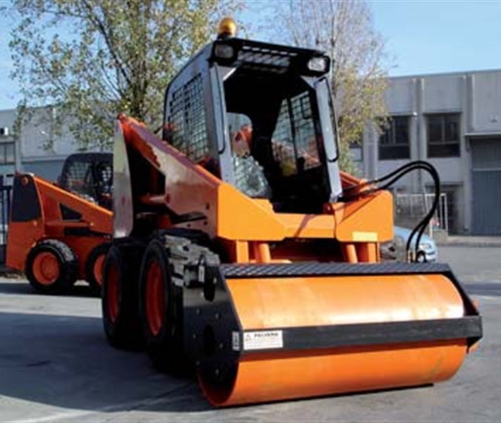 Rodillo Compactador para Minicargadoras - Acople Universal - VialFe