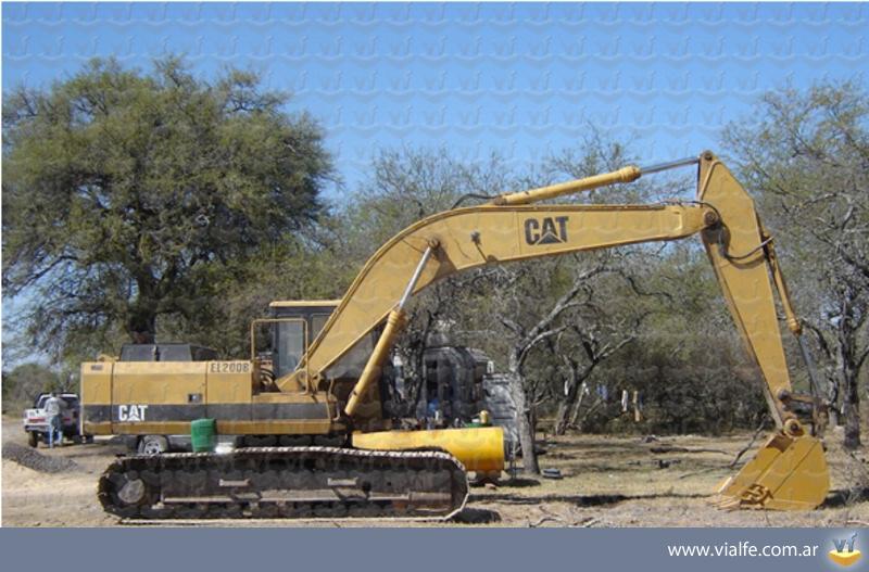 Excavadoras Caterpillar EL200B - Vialfe