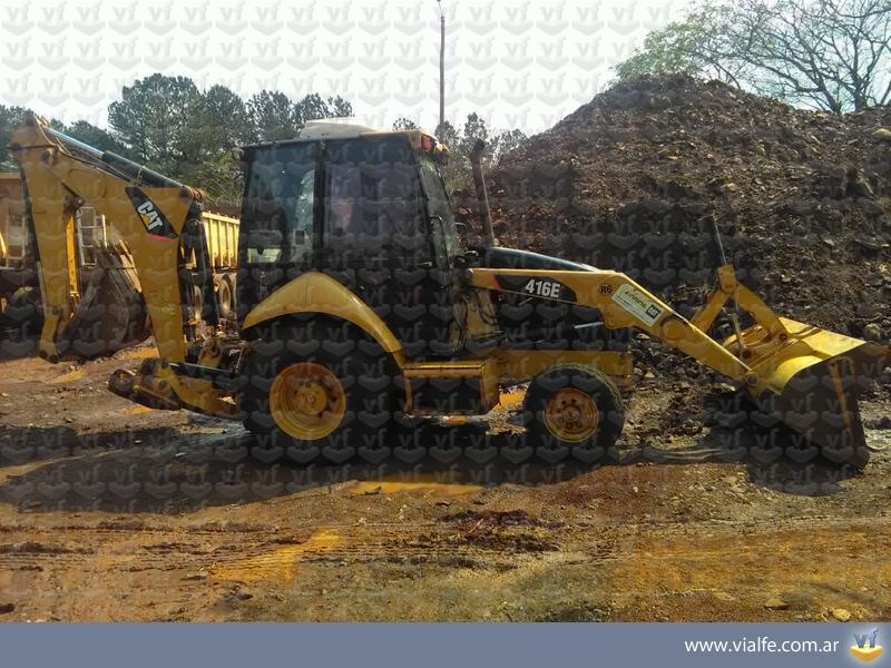 Retrocargadoras (Palas Retro) Caterpillar 416E - Vialfe